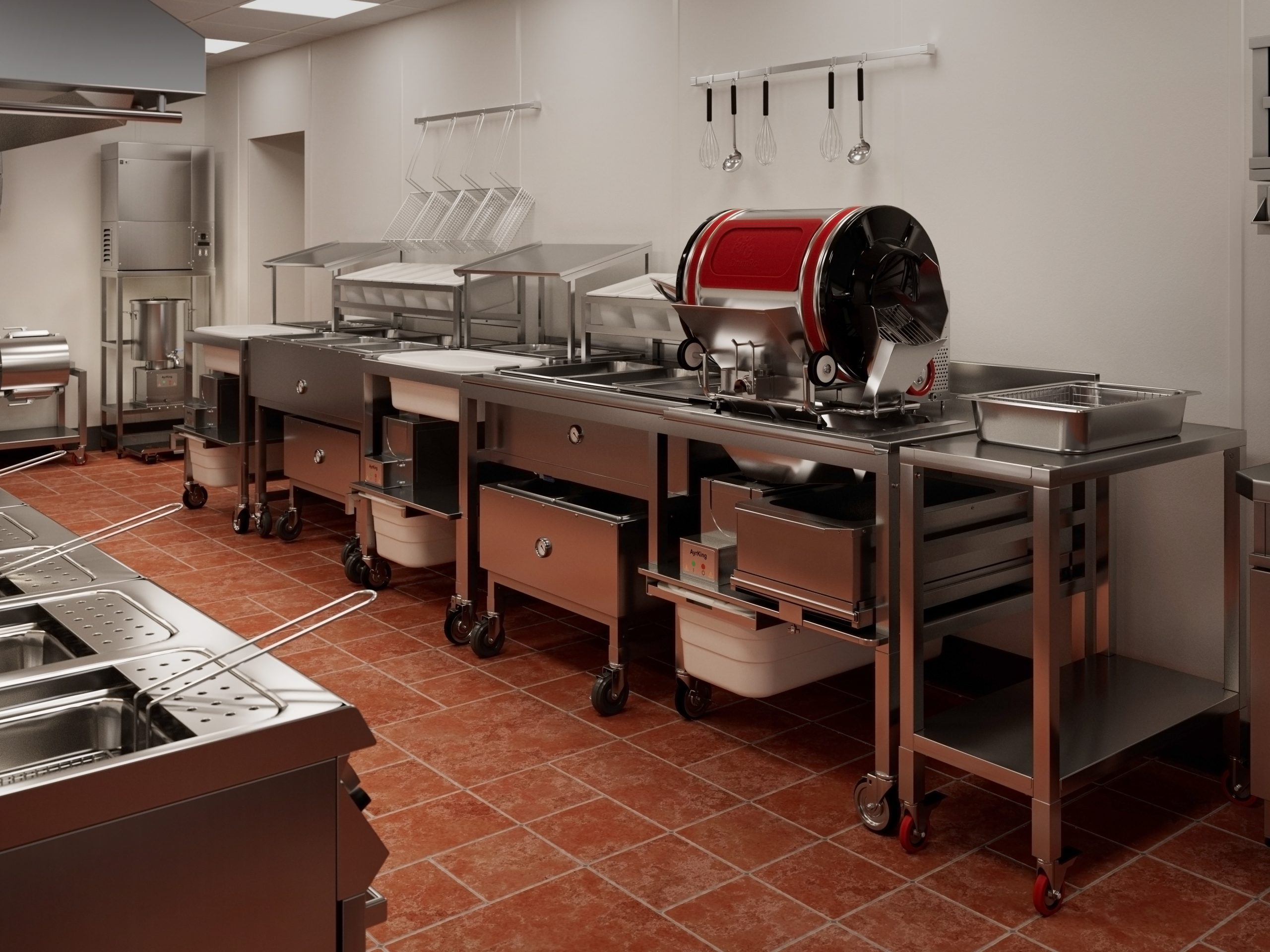 Breader Blender Sifter | Breading Table | AyrKing